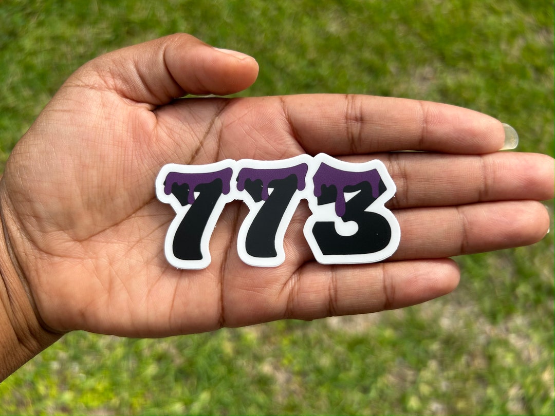 Chicago Area Code 773 Sticker - Etsy