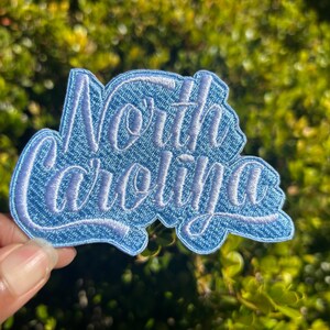 North Carolina Patch / Custom Colors - Etsy
