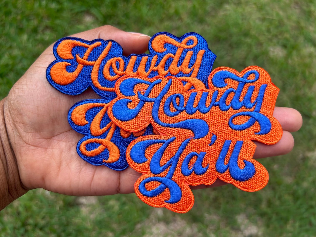 Howdy Ya'll Patch / Custom Colors - Etsy
