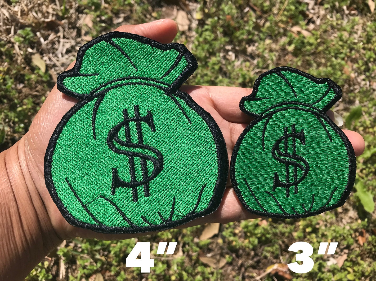 Money Bag Patch 3" / Custom Colors - Etsy
