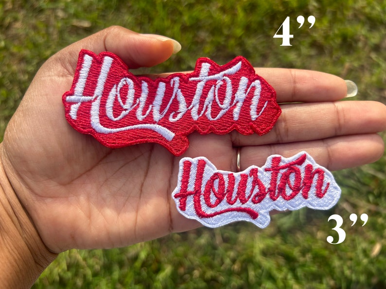 Houston Patch / Custom Colors - Etsy