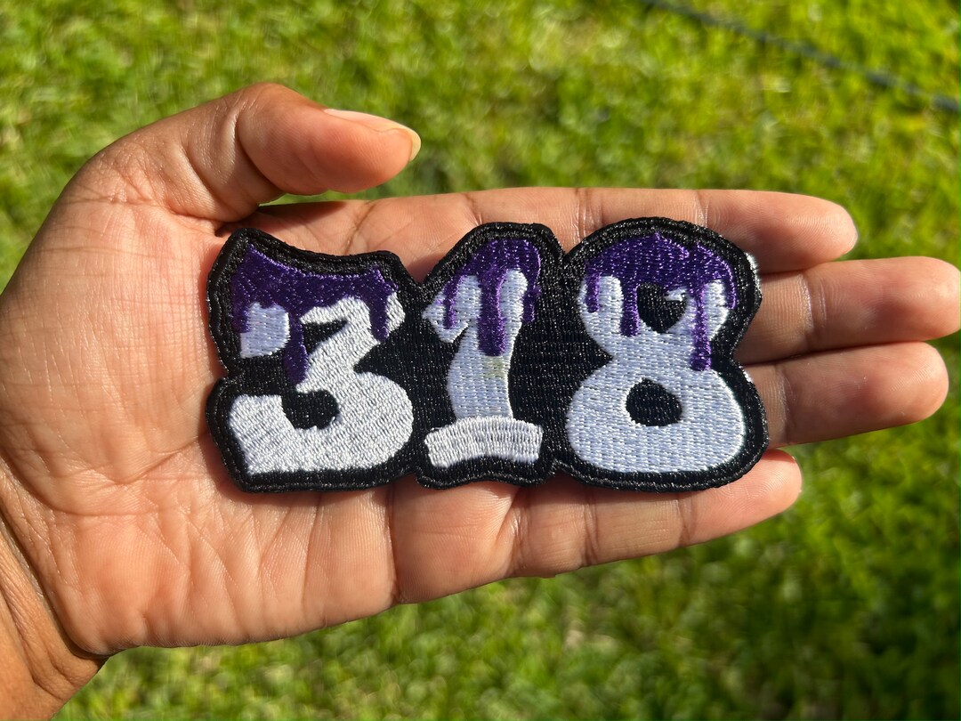 Louisiana Area Code 318 Patch / Custom Colors - Etsy