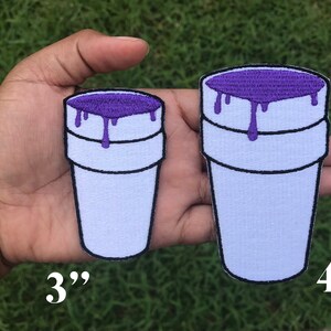 Double Cup Lean Drip Patch - Etsy