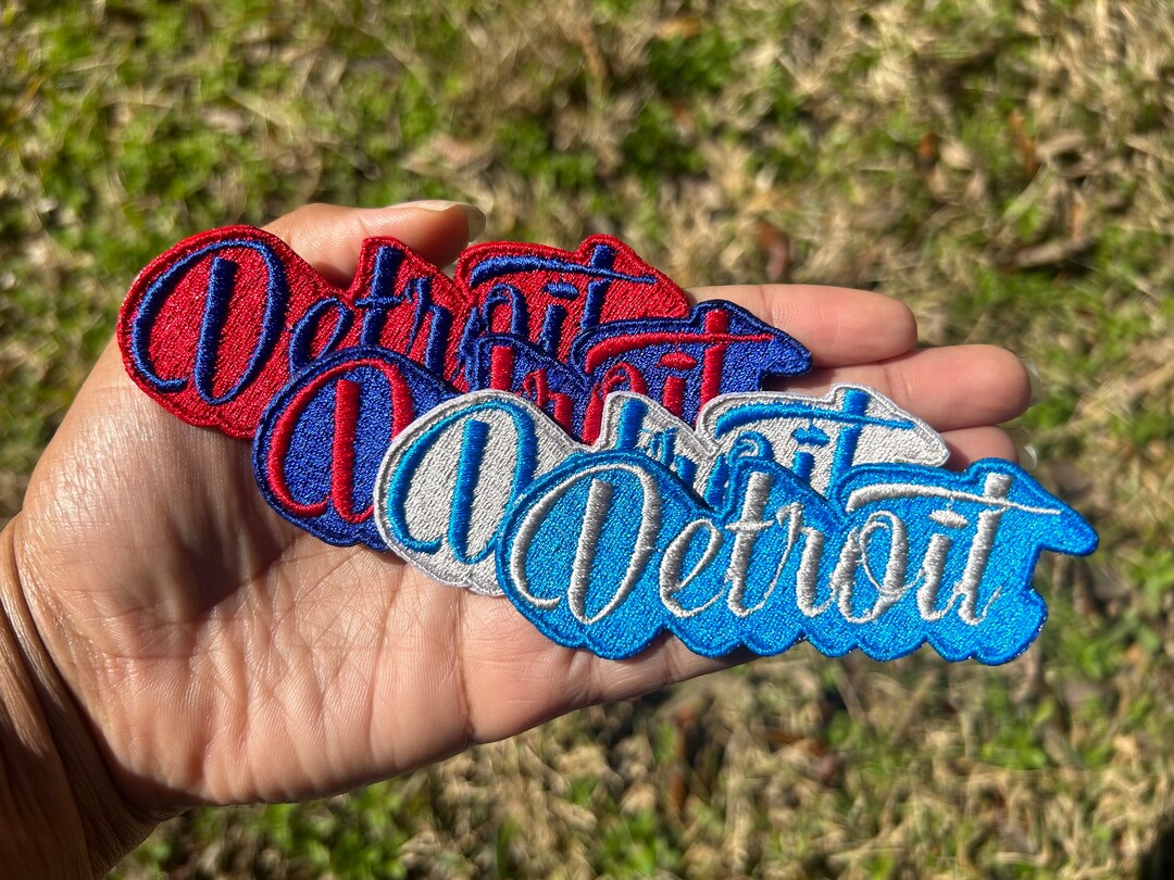 Detroit Patch / Custom Colors - Etsy