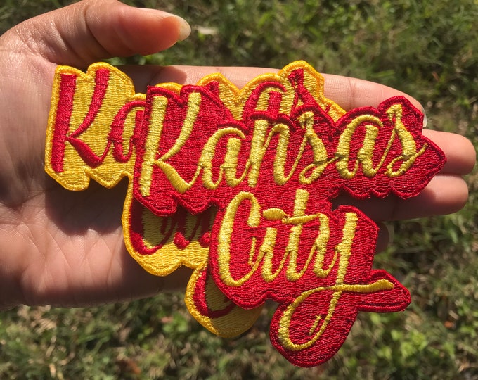 Kansas City Patch / Custom Colors - Etsy