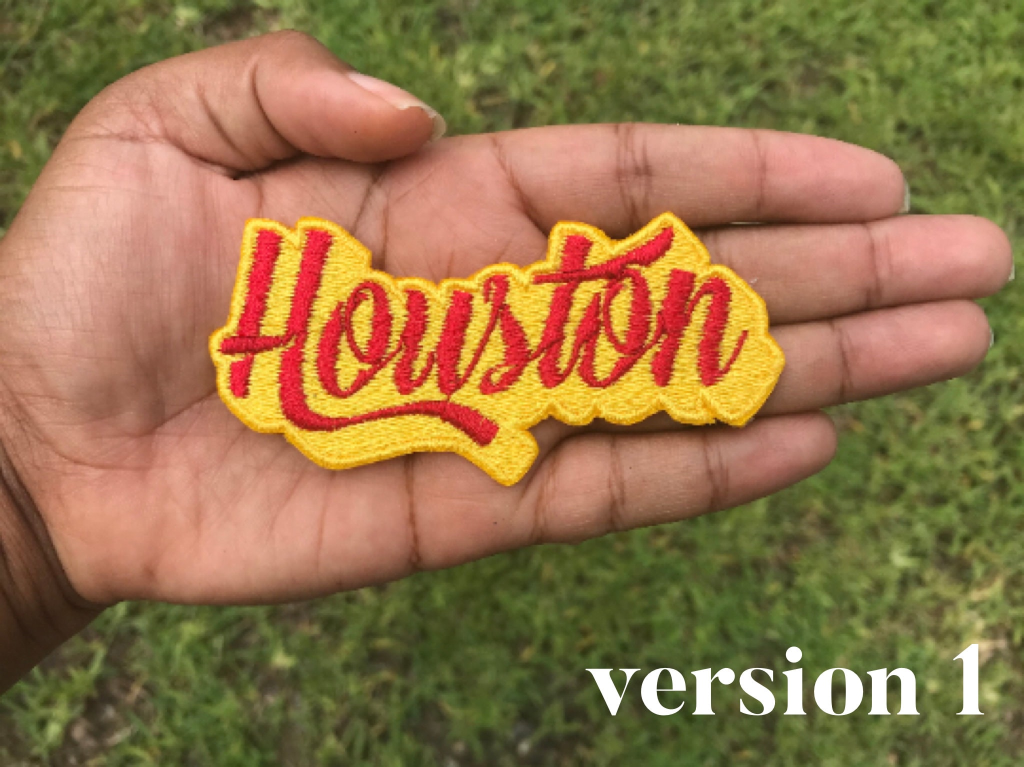 Houston Patch / Custom Colors - Etsy
