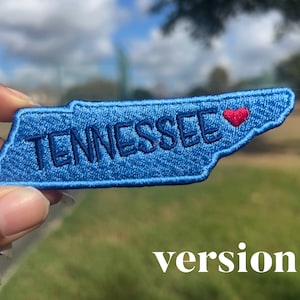Tennessee Patch / Custom Colors / State Patch - Etsy