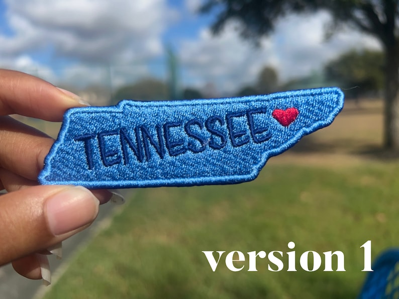 Tennessee Patch / Custom Colors / State Patch - Etsy