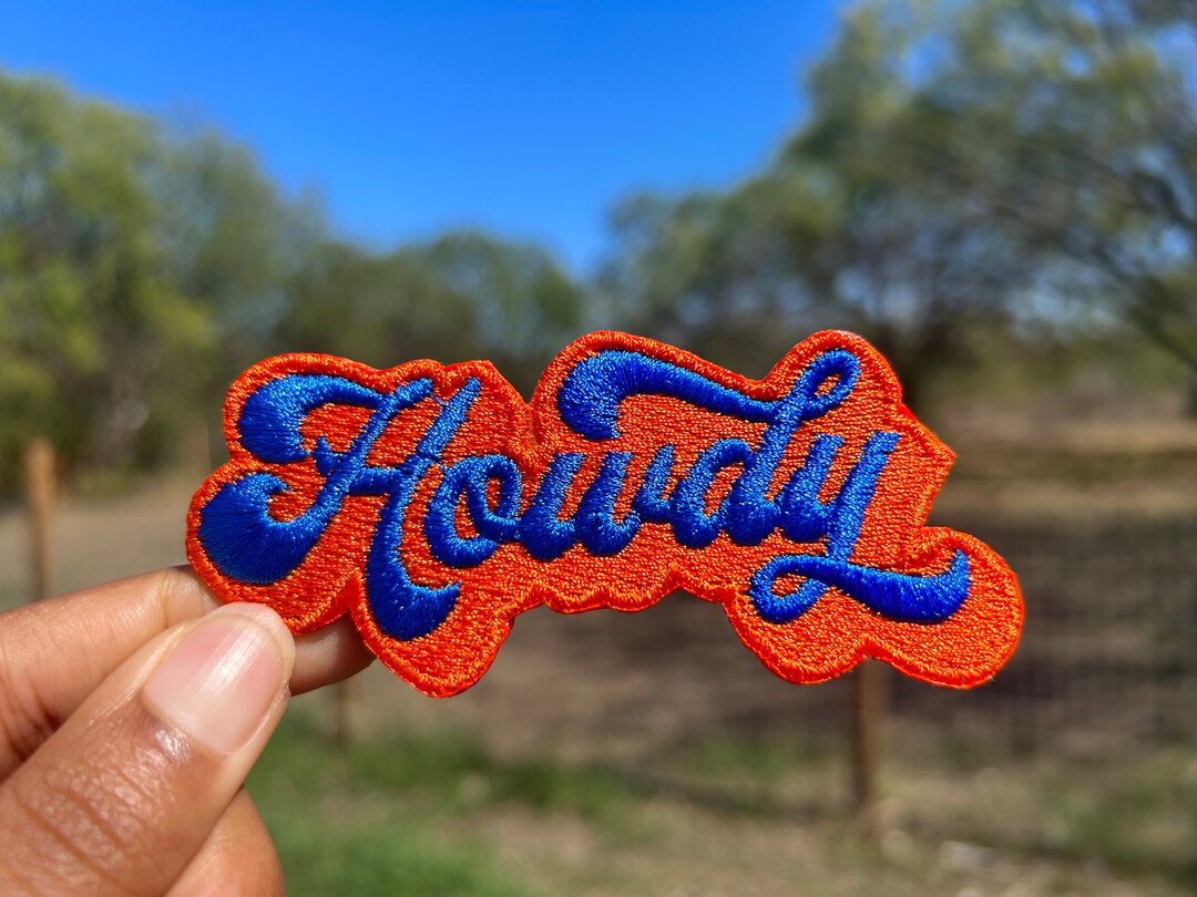 Howdy Patch / Custom Colors - Etsy