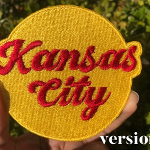Kansas City Patch / Custom Colors - Etsy