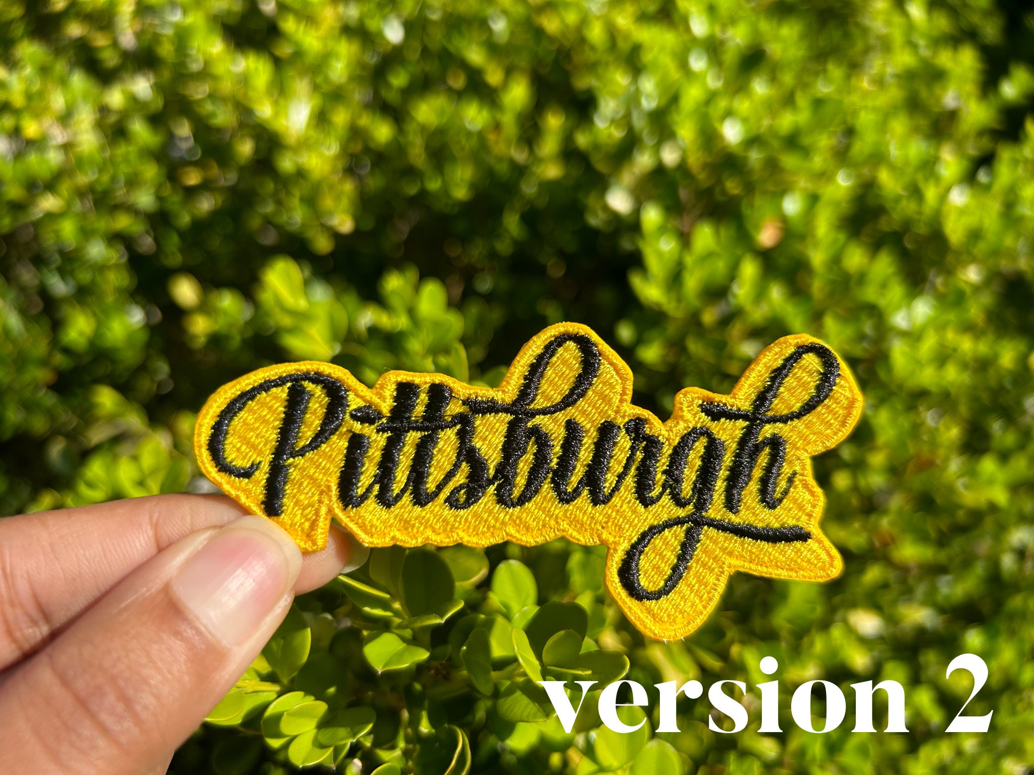 Pittsburgh Patch / Custom Colors - Etsy