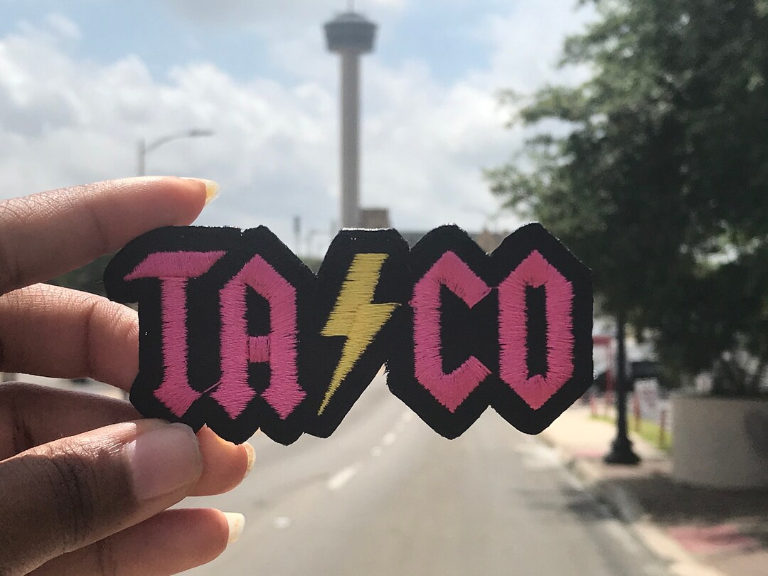 Taco Patch / Custom Colors - Etsy