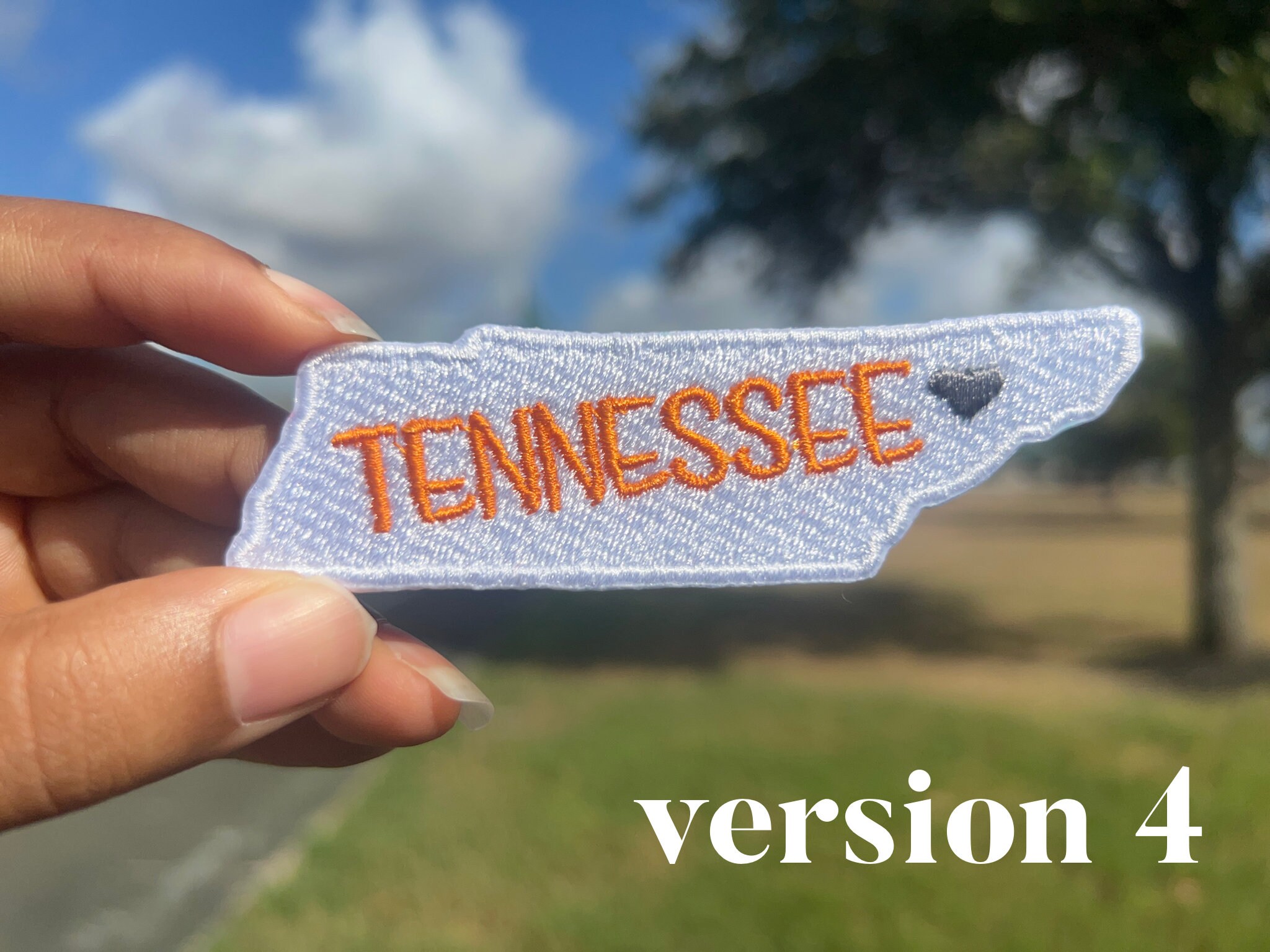 Tennessee Patch / Custom Colors / State Patch - Etsy