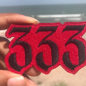 Master Numbers / Angel Numbers / Custom Colors Patch / 111 / 222 / 333 ...