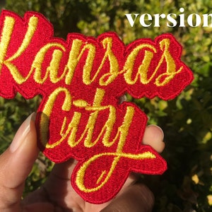 Kansas City Patch / Custom Colors - Etsy