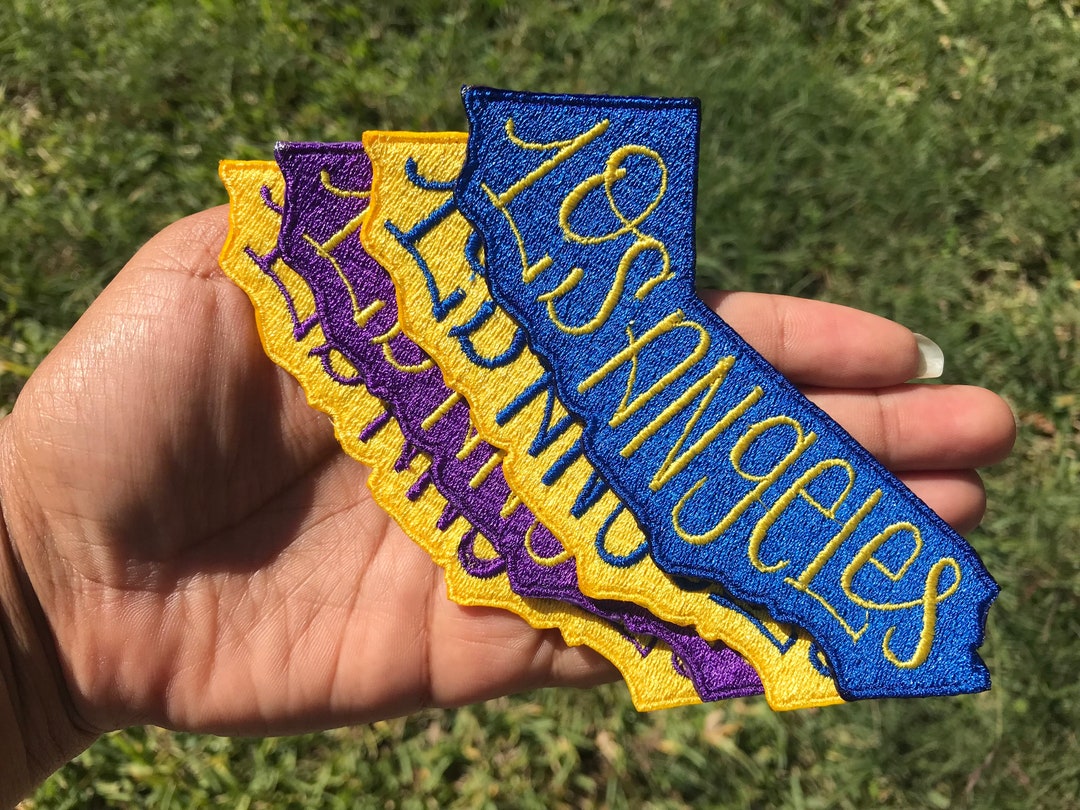 Los Angeles Patch / Custom Colors - Etsy