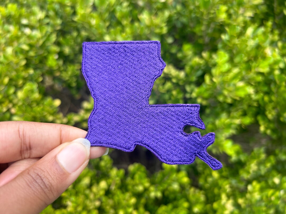Louisiana Patch / Custom Colors - Etsy