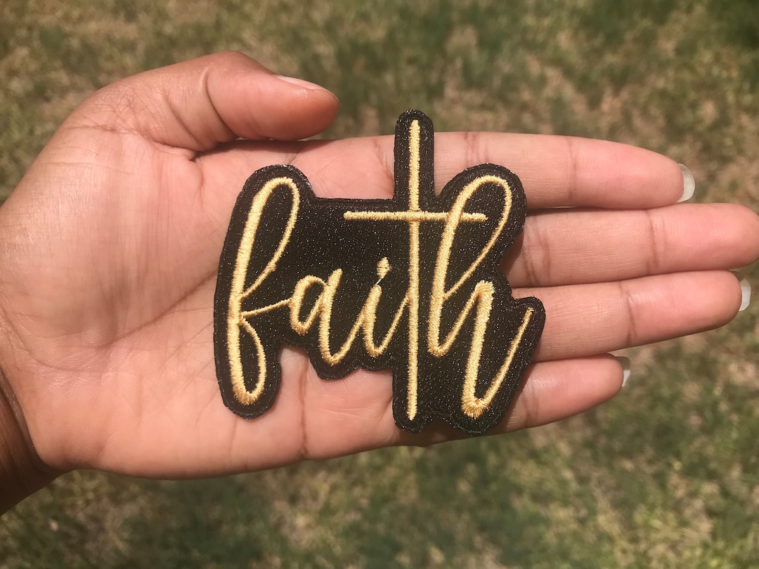 Faith Patch / Custom Colors - Etsy