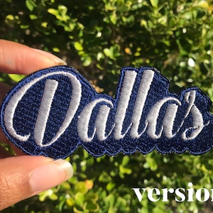 Dallas Patch / Custom Colors - Etsy