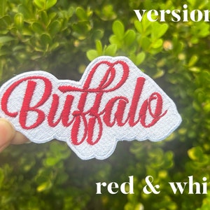 Buffalo Patch / Custom Colors - Etsy