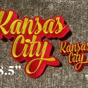 Kansas City Patch / Custom Colors - Etsy