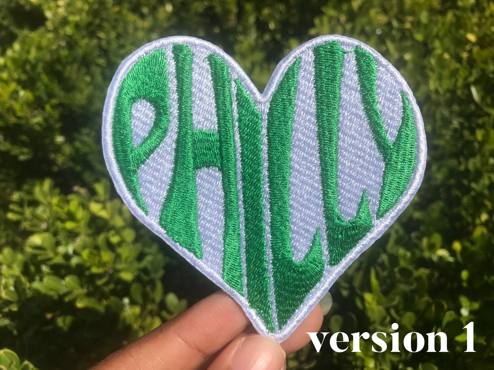 Philly Heart Patch / Custom Colors - Etsy