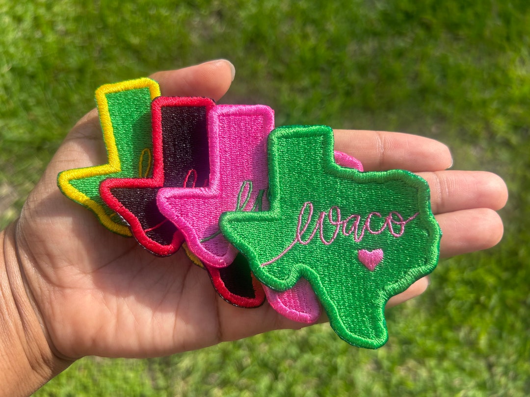 Waco Texas Patch / Custom Colors / Lone Star State / Tx / Texas Love ...