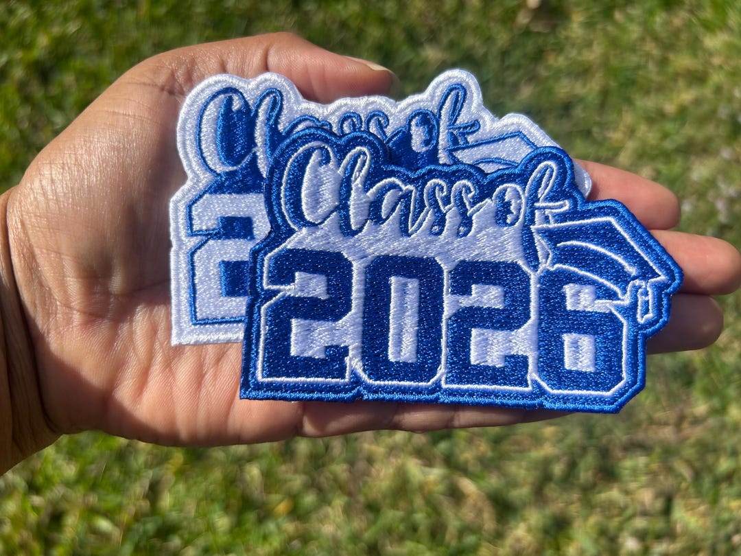 Class of 2026 Patch / Custom Colors - Etsy