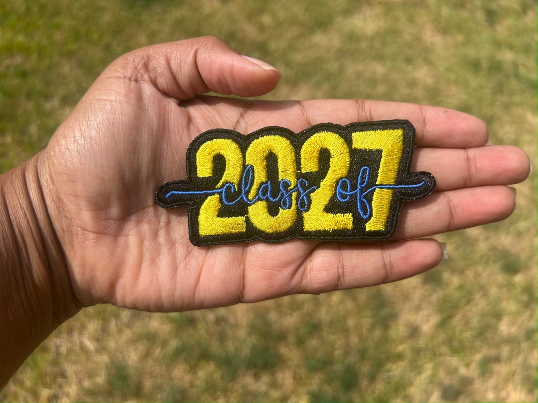Class of 2027 Patch / Custom Colors - Etsy