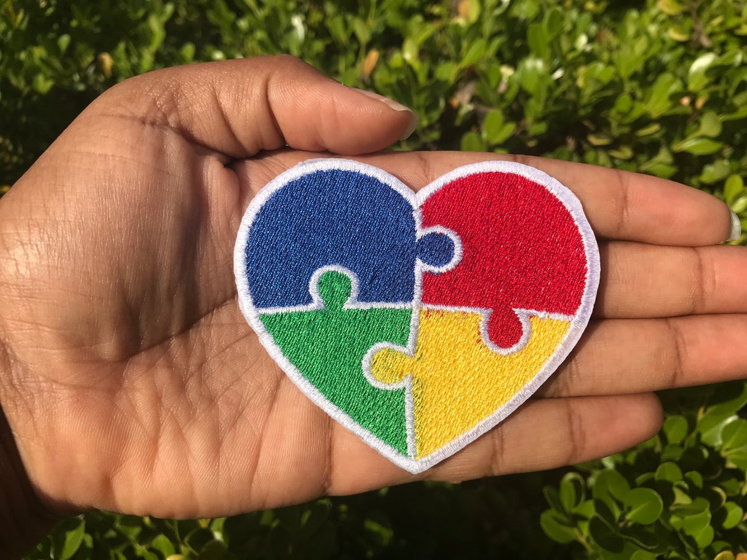 Autism Heart Patch - Etsy