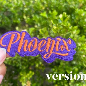 Phoenix Patch / Custom Colors - Etsy