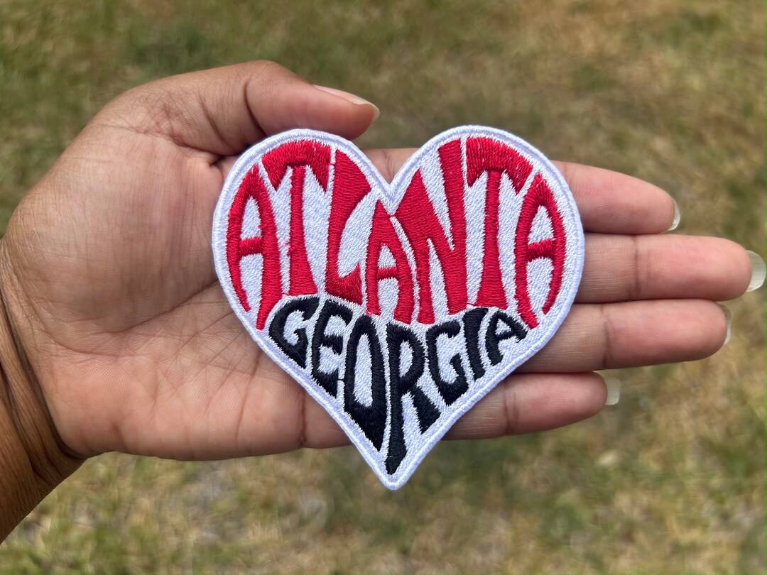 Atlanta Georgia Patch / Custom Colors - Etsy