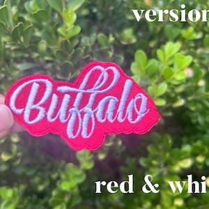 Buffalo Patch / Custom Colors - Etsy