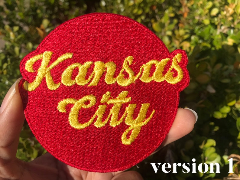 Kansas City Patch / Custom Colors - Etsy