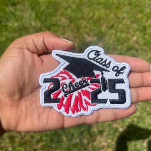 Cheer 2025 Patch / Custom Colors / Cheer Love / Cheerleader ...