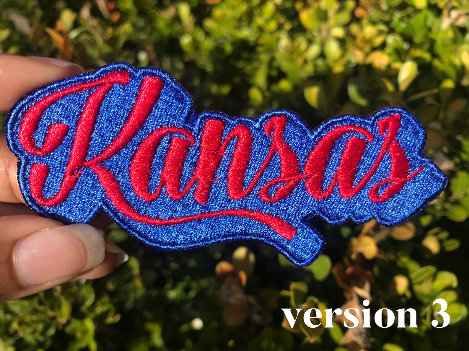 Kansas Patch / Custom Colors - Etsy