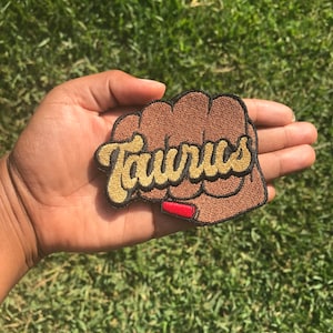 Zodiac Fist Patches - Etsy