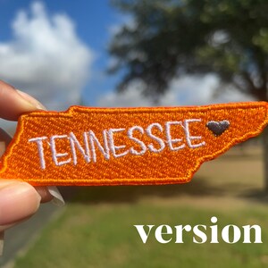 Tennessee Patch / Custom Colors / State Patch - Etsy