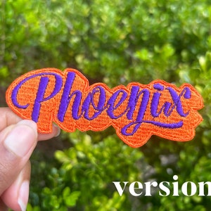 Phoenix Patch / Custom Colors - Etsy