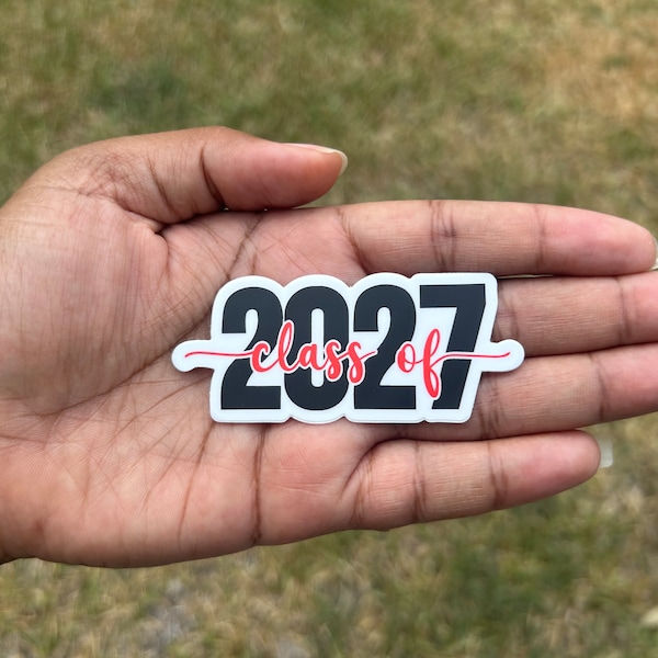 Class of 2027 Stickers - Etsy