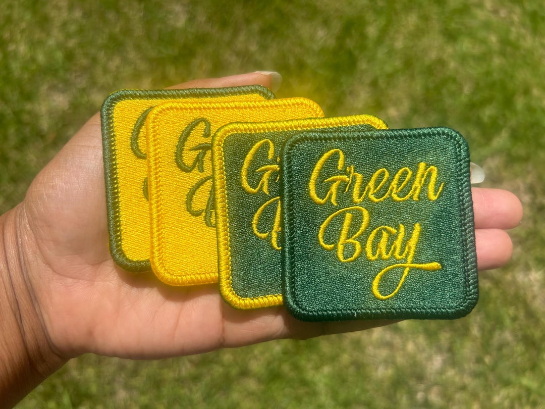 Green Bay Patch / Custom Colors - Etsy