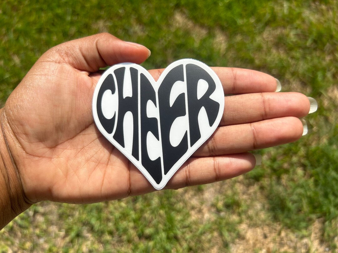 Cheer Sticker / Cheerleader / Cheer Love - Etsy