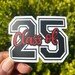 Class of 2025 Sticker / Graduate / Graduation - Etsy