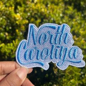 North Carolina Patch / Custom Colors - Etsy