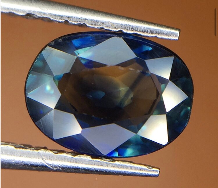 Zafiro / Piedra Preciosa / Natural / Bi Color / Suelto / | Etsy
