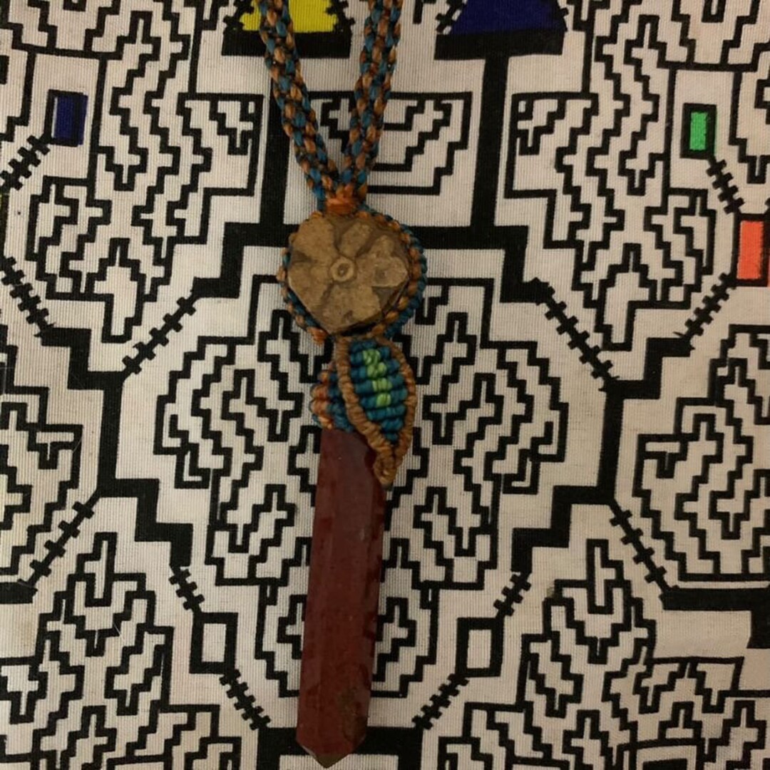 Peruvian Macramé Necklace - Etsy