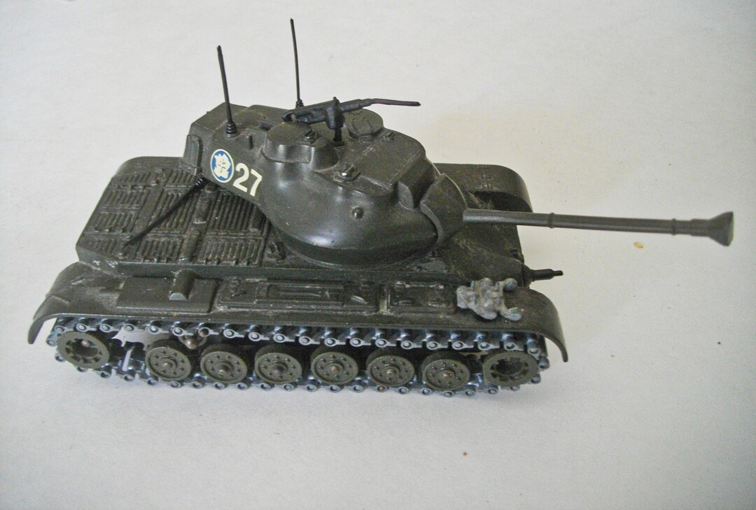 Vintage Solido Patton M47 Tank US Army - Etsy