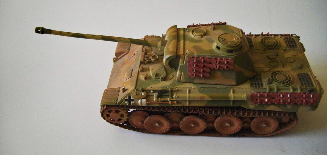 Corgi Classics Panther Tank German Armor Wwll 1/50 - Etsy