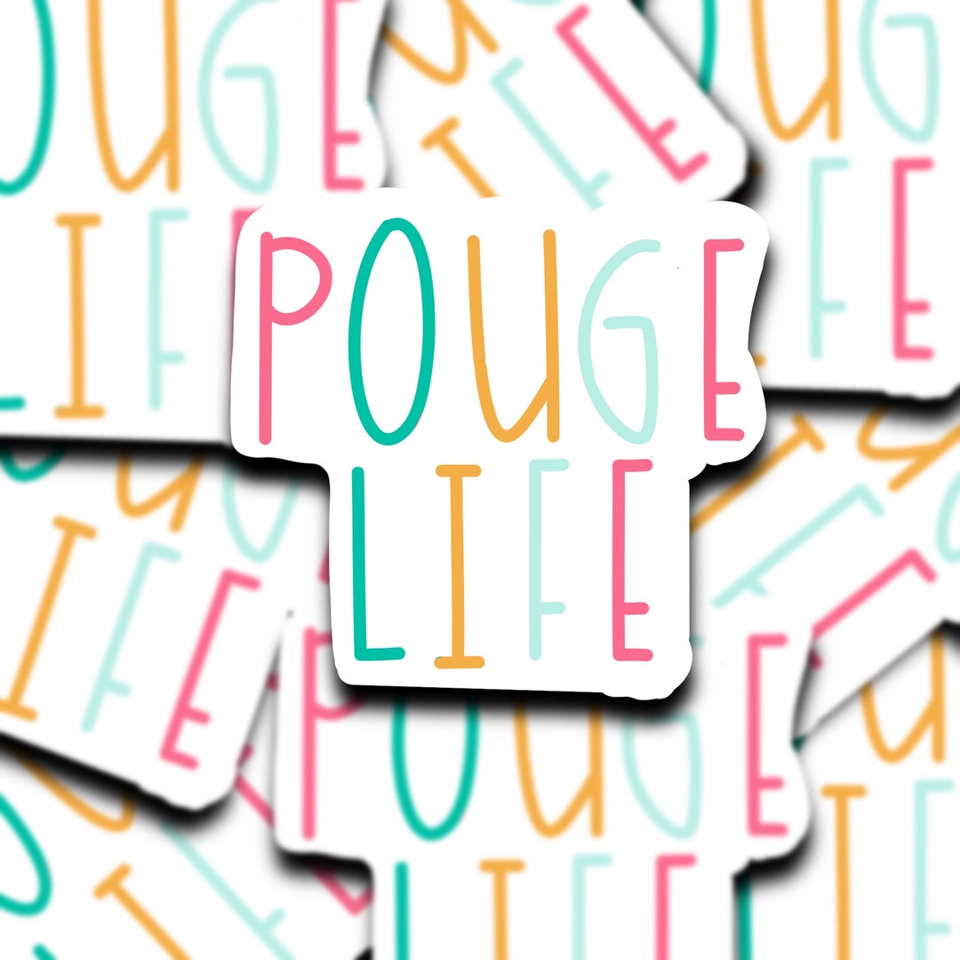 Pouge Life Outer Banks Sticker | OBX Sticker | - Etsy Australia