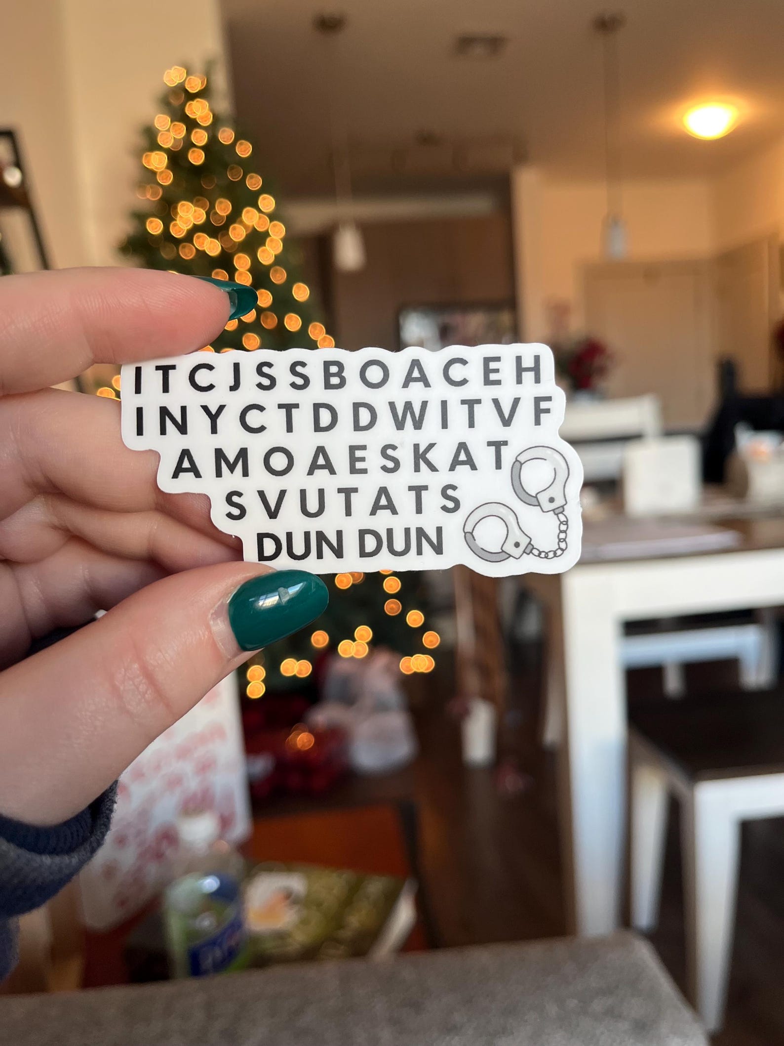 Law and Order SVU Sticker: "dun Dun" Vinyl Decal for True Crime Fans - Etsy